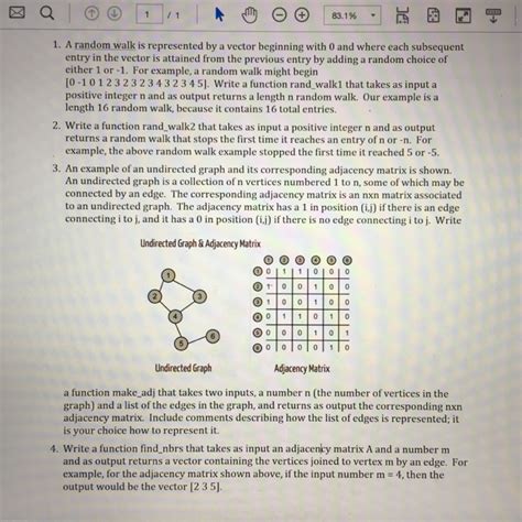 Solved A Random Walk Is Represented By A Vector Beginning Chegg