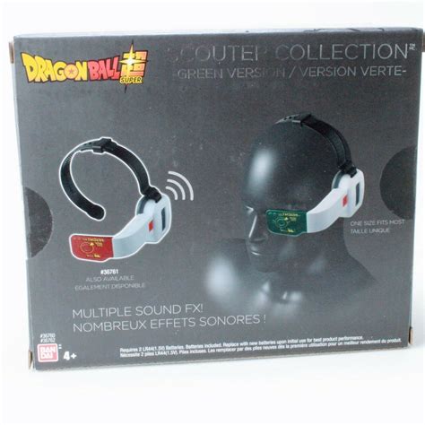 Dragon Ball Z Scouter Super Collection Electronic Green Bandai Adu