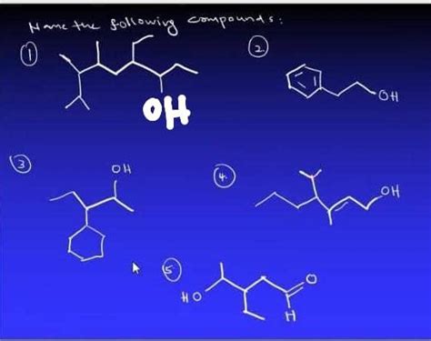 Solved Name The Following Compounds Chegg