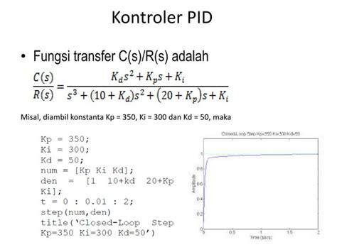 Kontrol Pid Dengan Matlab Pptx