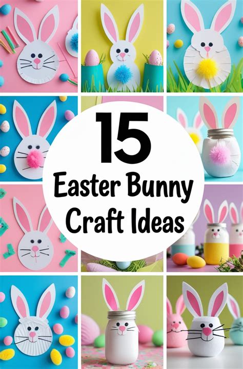 15 Cute Easter Bunny Craft Ideas
