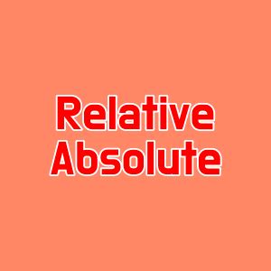 CSS position relative 와 absolute 차이