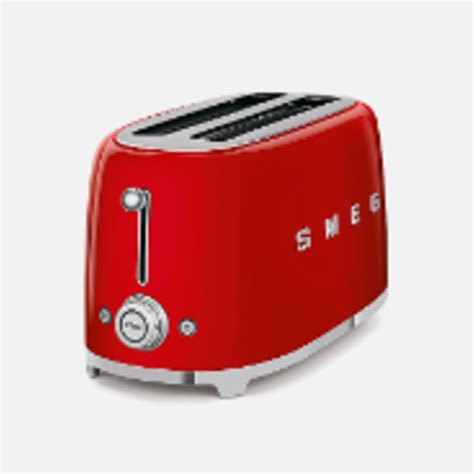 Smeg Smeg Retro 4 Slice Toaster Red Duluth Kitchen Co