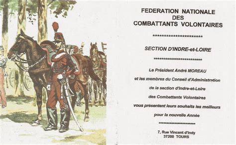 FNCV SECTION INDRE ET LOIRE Voeux FNCV