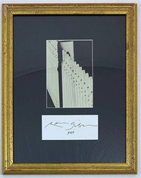 Ralph Gibson Picket Fence 2010 Signed Auction