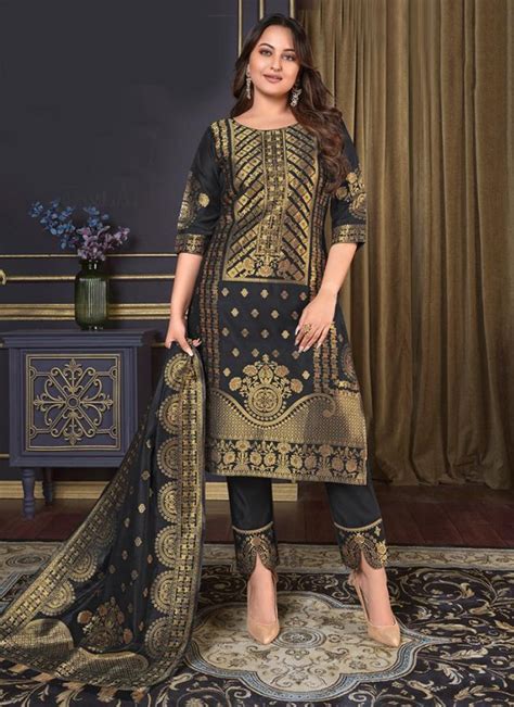 Silk Kari Vol 2 Sonakshi Sinha Style Hand Work Readymade Salwar Suits