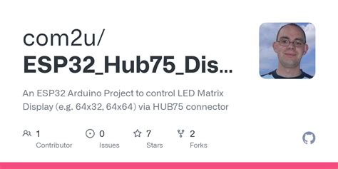 Github Com2u Esp32 Hub75 Display An Esp32 Arduino Project To Control Led Matrix Display E G