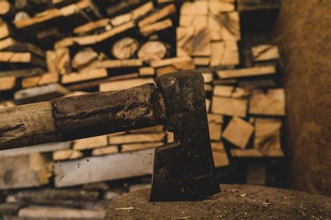 Premium Photo Close Up Of Rusty Axe