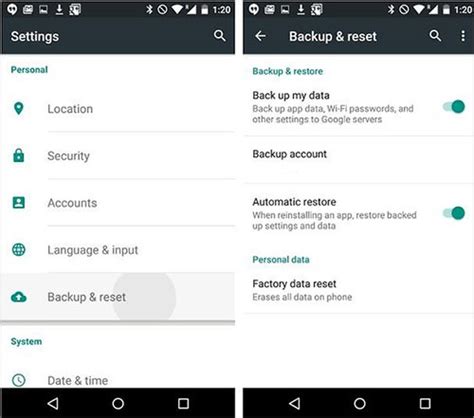 Android Google Backup Definitive Guide To Backup Android With Google