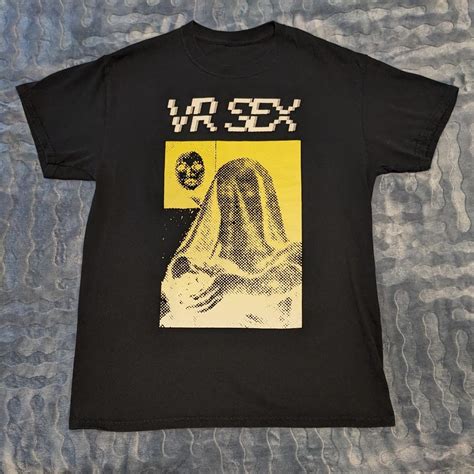 VR Sex Black Band T Shirt Gildan Heavy Cotton Depop