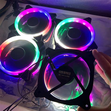 Pack Mm Rgb Case Fans Molex Jawa