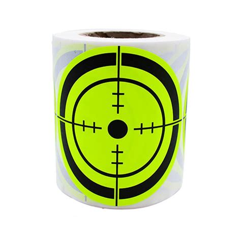 Best Target Stickers 3inch Self Adhesive Reactive Targets Paper For