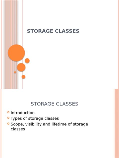 Storage Classes Pdf Variable Computer Science Scope Computer Science