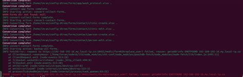 Entofound Error On Cht Conf Call With Cht Docker Helper 4x Technical