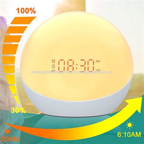 Buy Wholesale China Custom Alarm Clock Timer Sleep Sounds Control Alarm Clock Led Clock Digital