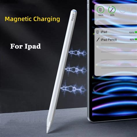Wireless Charging Tablet Stylus Pen For Ipad Pro Air Mini Accessories Bluetooth Magnetic