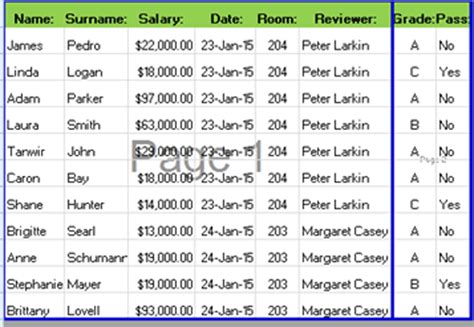 Question Printing Basics Excel Test