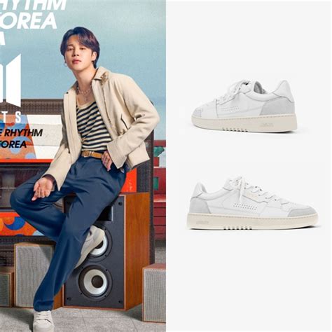 한국관광공사 유튜브 속 방탄소년단 지민 신발 패션은 악셀 아리가토 스니커즈 네이버 블로그