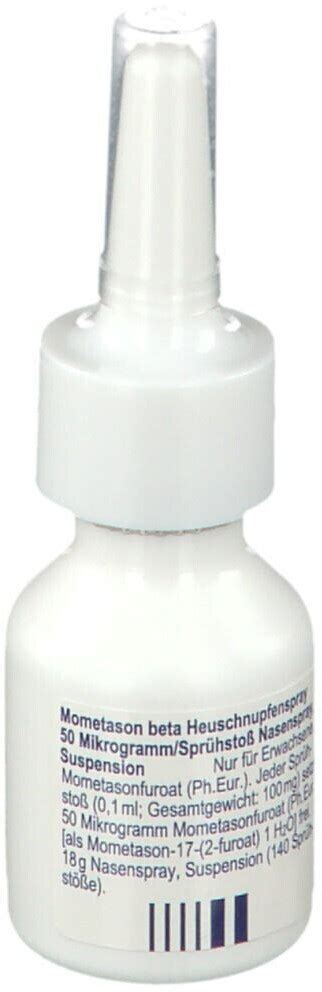 Mometason beta 50µg Nasenspray 18g ab 5 59 Preisvergleich bei