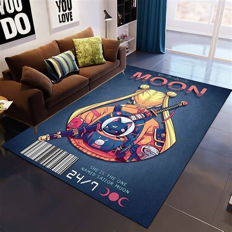 Sailor Moon Rug Anime Rug Anime Girl Rug Anime Magazine Etsy