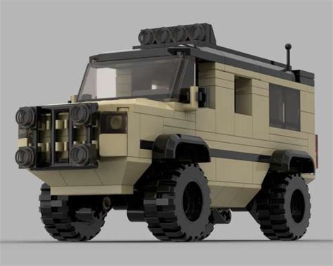 Lego Moc Military Scout Truck By Brick Industries Rebrickable Build