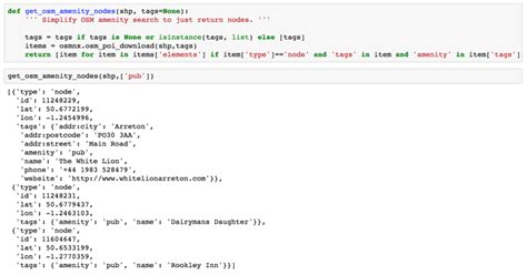 running spatial queries on food standards agency data using ordnance