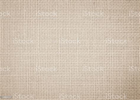 상세한 직조 직물 텍스처 배경 메쉬 패턴 라이트 베이지 색 공백 Jute Hessian 자루 천 을 삼복 캔버스 천연 직조 섬유