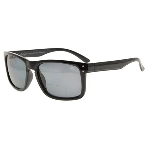 Classic Rectangle Bifocal Reading Sunglasses Women Men