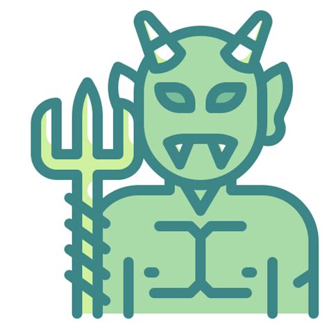 Devil Wanicon Two Tone Icon Devil Wanicon Two Tone Icon