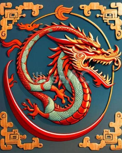 免费矢量 龍