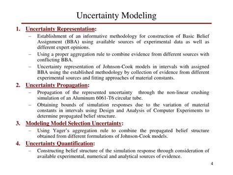 PPT Epistemic Uncertainty Quantification Of Product Material Systems PowerPoint Presentation