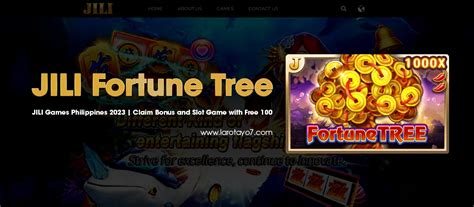 JILI Fortune Tree JILI Games Philippines 2024 Claim Bonus And Slot
