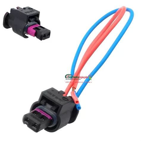 Chicote Plug 02 Vias Cebolinha De Óleo Onix Cobalt Prisma