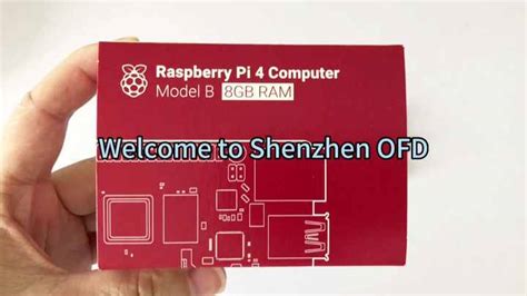 Original Raspberry Pi 4 Model B 1gb 2gb 4gb 8gb Ram Kit Official