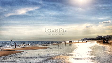 해변에서 휴가를 보낼 사진 무료 다운로드 Lovepik