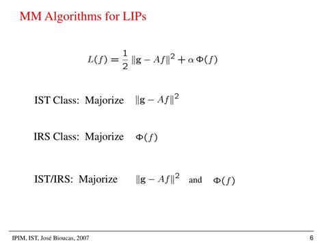 ppt shrinkage thresholding iterative methods powerpoint presentation