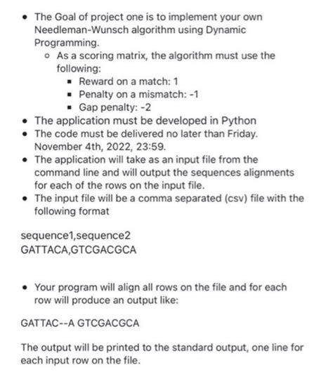 Solved The Goal Of Project One Is To Implement Your Own