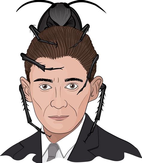 Franz Kafka Stock Illustration Illustration Of Glasses 362553631