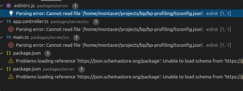 Vs Code Cannot Resolve The Path Of Tsconfigjson Monorepo React Nest Project · Issue 109075