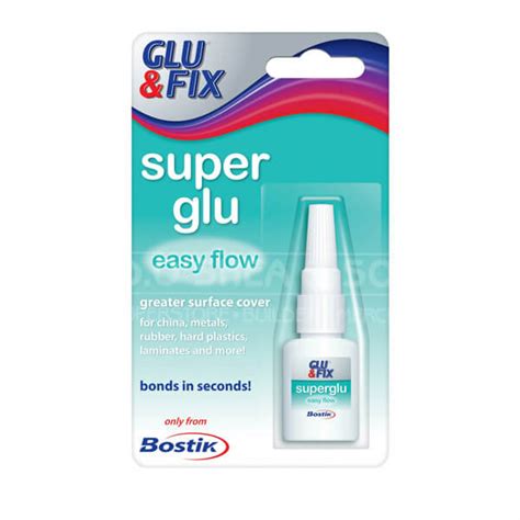Bostik Super Glue 5ml Md O Shea And Sons