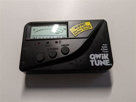 Qwik Tune Guitar Bass Tuner Free Shipping Reverb Qwik Tune Guitar Bass Tuner Free Shipping Reverb