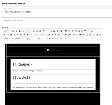 Aloha Digital Ordering Configuring Site Email Template Ncr Docs