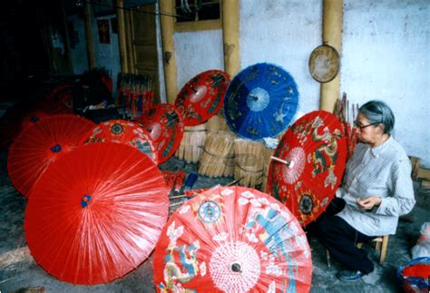 风物中国传统伞艺的活化石分水油纸伞 澎湃号政务 澎湃新闻 The Paper