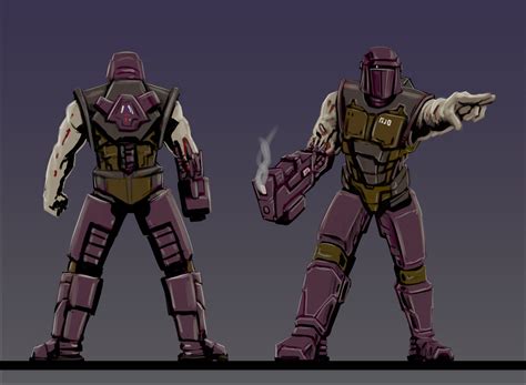 Quake Ii Strogg Guard By Dynwist On Deviantart