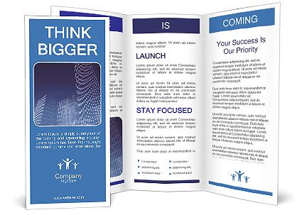 Creating A 3D Cityscape Tips And Techniques Brochure Template Design