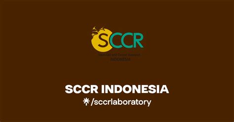 Sccr Indonesia Instagram Facebook Tiktok Linktree