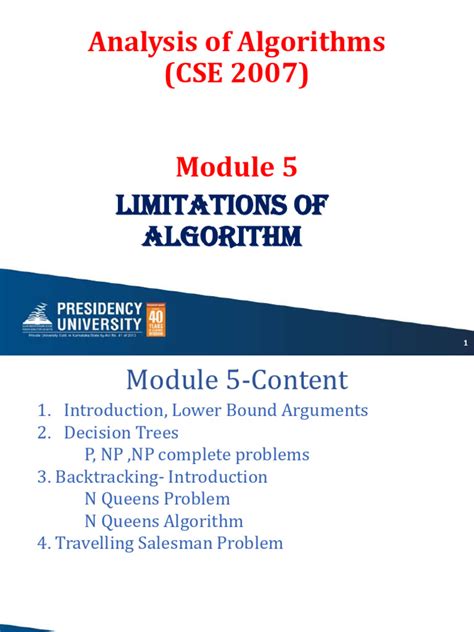 Module 5 Pdf Computer Science Computational Complexity Theory