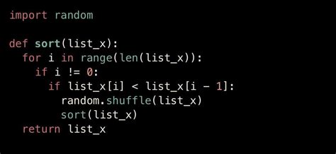 Most Efficient Sorting Algorithm Rprogrammerhumor