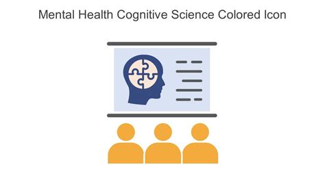 Mental Health Cognitive Science Colored Icon In Powerpoint Pptx Png And Editable Eps Format PPT