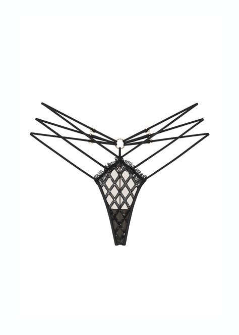 Valentina G String Black God Save Queens